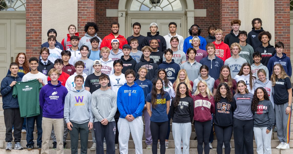 Andover Athletics | Athletics After Andover: Class of '25 Committed…