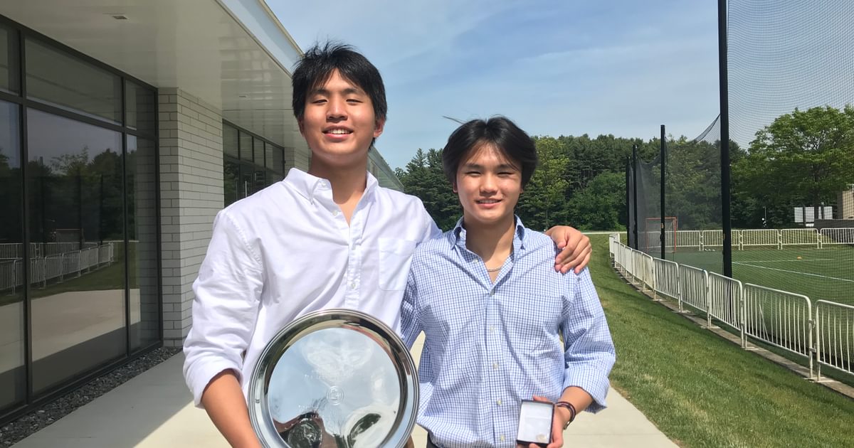 Andover Athletics | Marcus Lee ’21 & Zack Peng ’21 Earn Athletic…