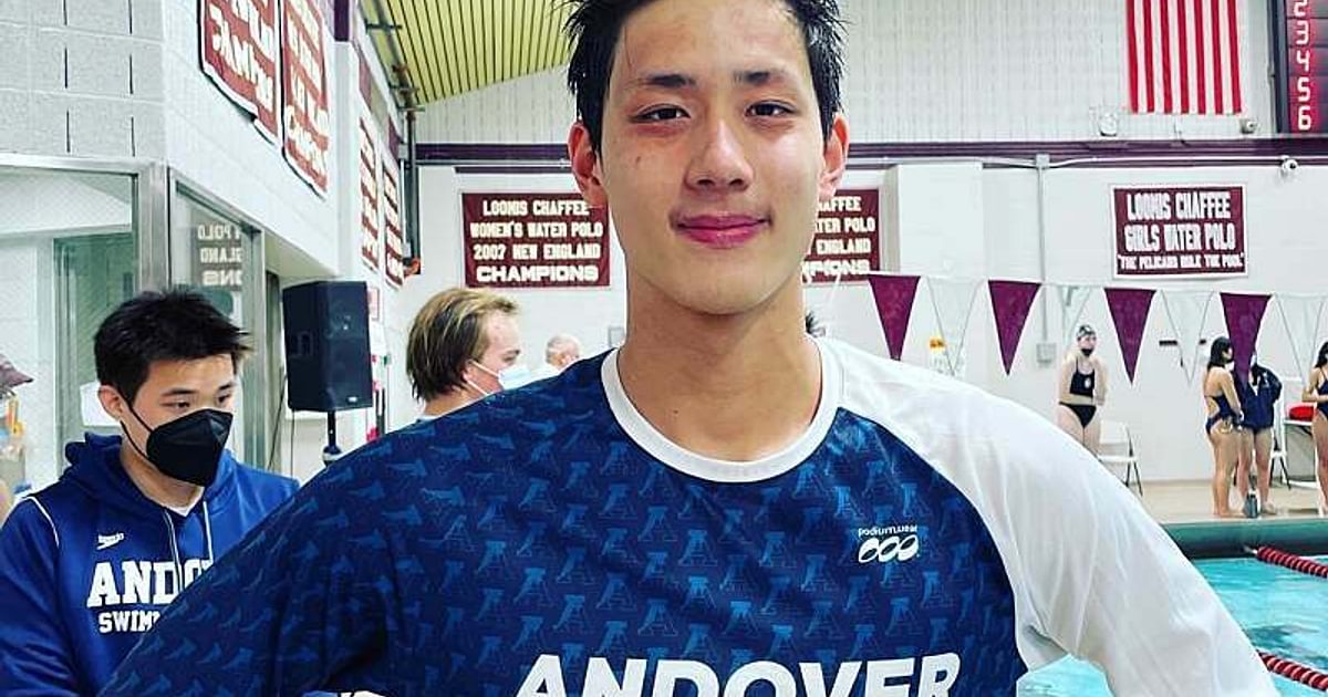 Andover Athletics | Christopher Xia '23 Sets NEW ENGLAND RECORD