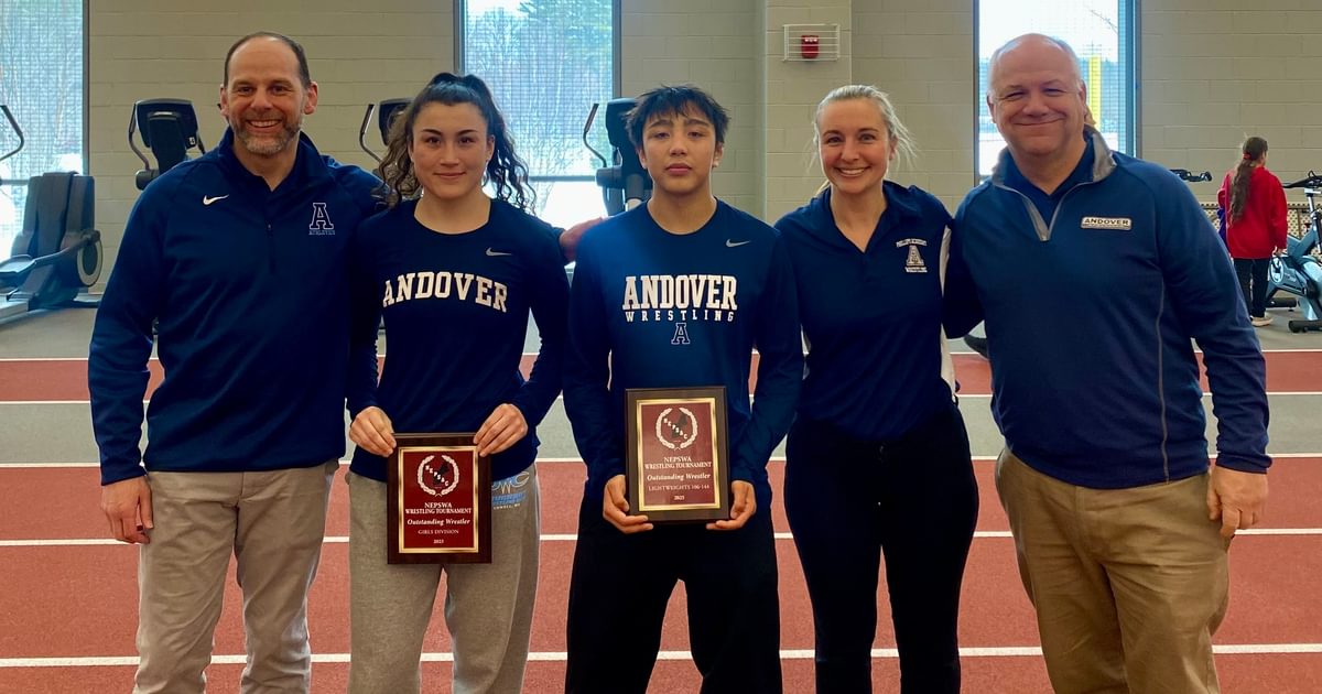 Andover Athletics | Boys’ Swimming and wrestlers bring home titles
