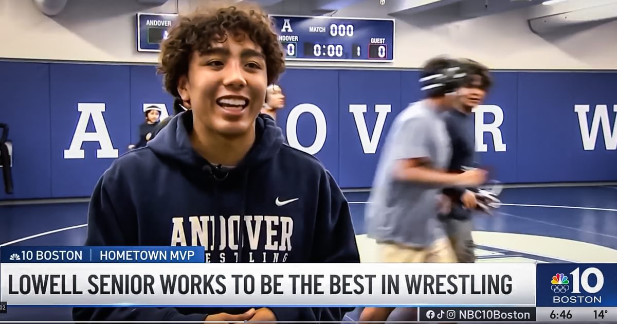 Andover Athletics | Julian Rios ’26 Featured on NBC 10 Boston